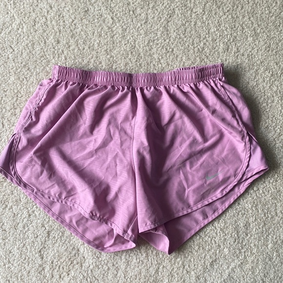 Nike | Shorts | Nike Drifit Light Pink Athletic Shorts With Built In ...